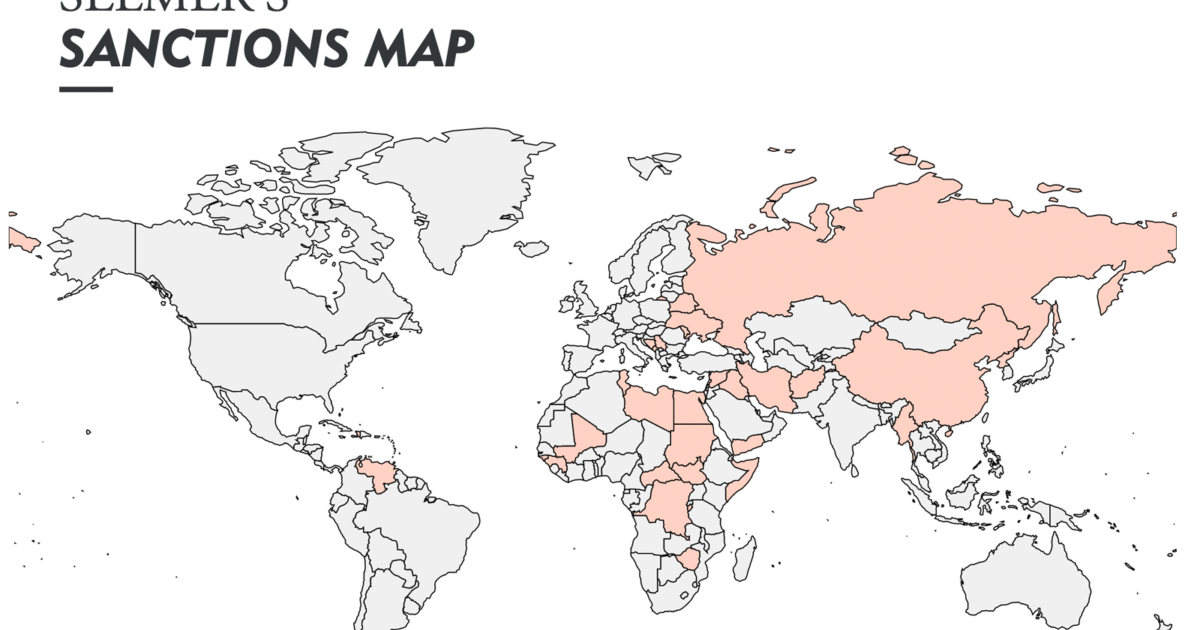 Selmer – Sanksjonskart